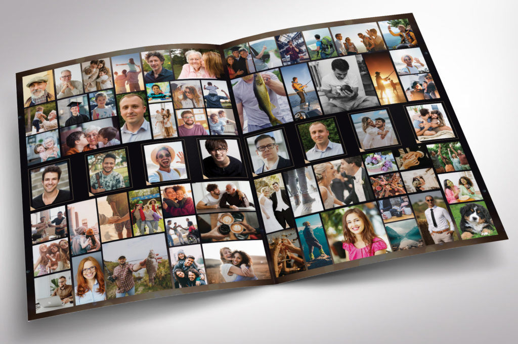 Life Tabloid Funeral Program Template - GraphicMule